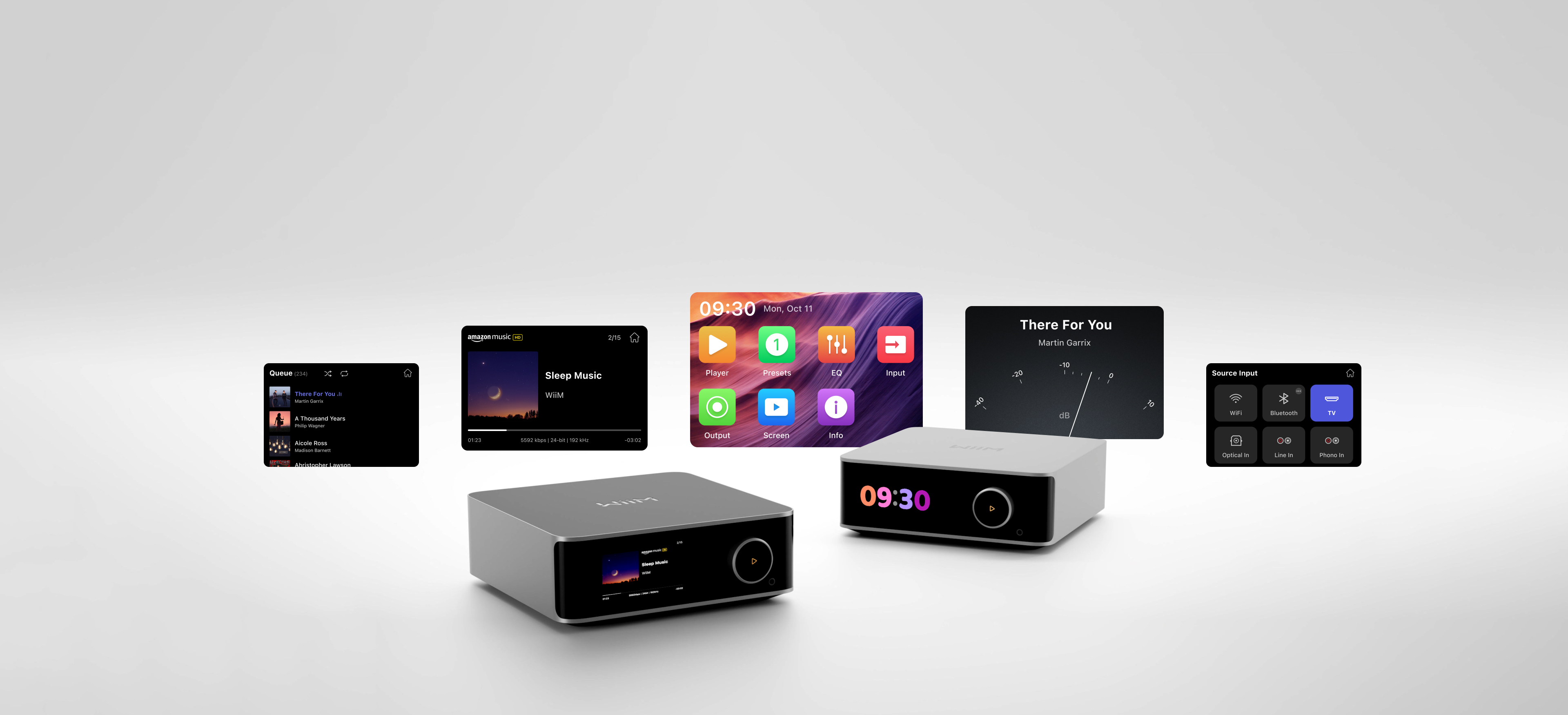 WiiM Ultra Hi-Res Music Streamer ESS SABRE DAC, Touchscreen, HDMI ARC ...