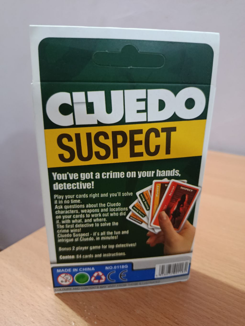 Cluedo Suspect Card Game | Detective Party Indoor Game | Shopee Malaysia