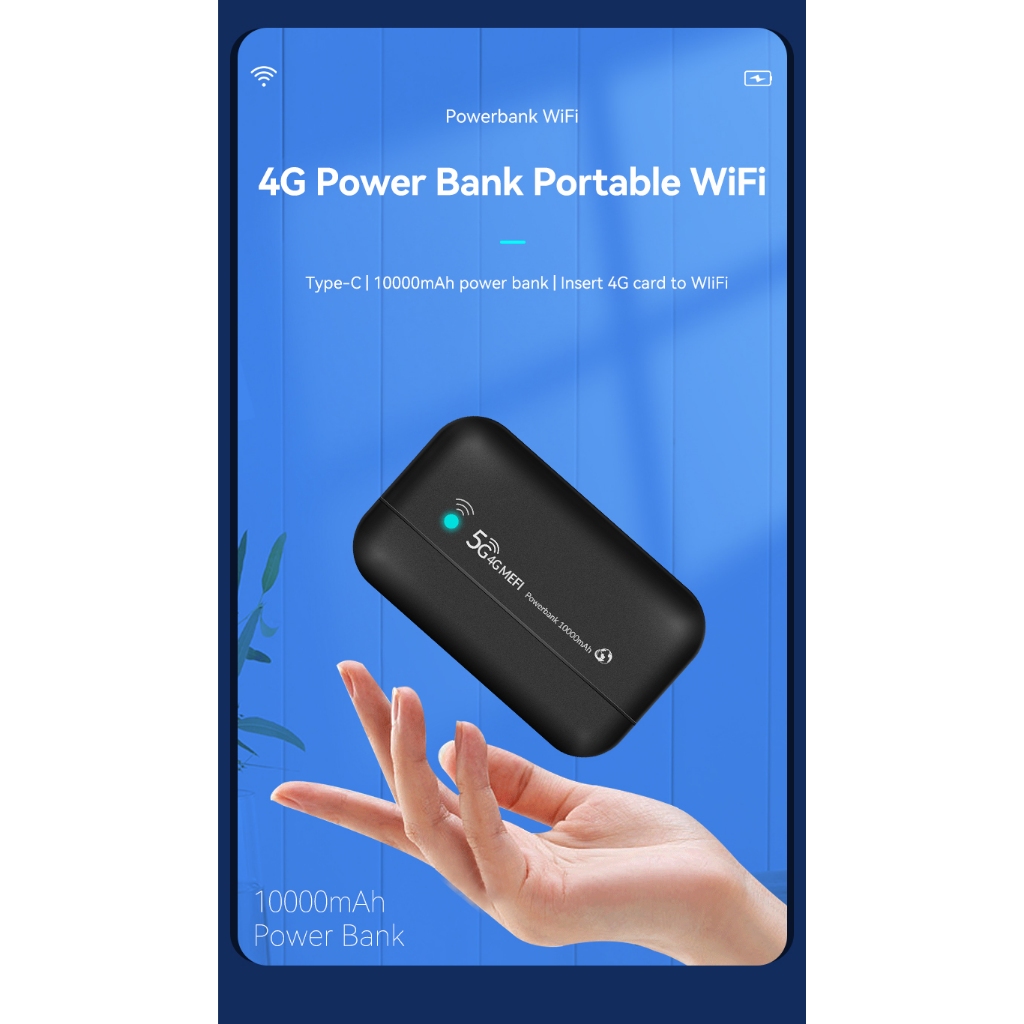 PW100 4G/5G LTE Portable WiFi Router Hotspot | Unlimited Pocket Modem ...