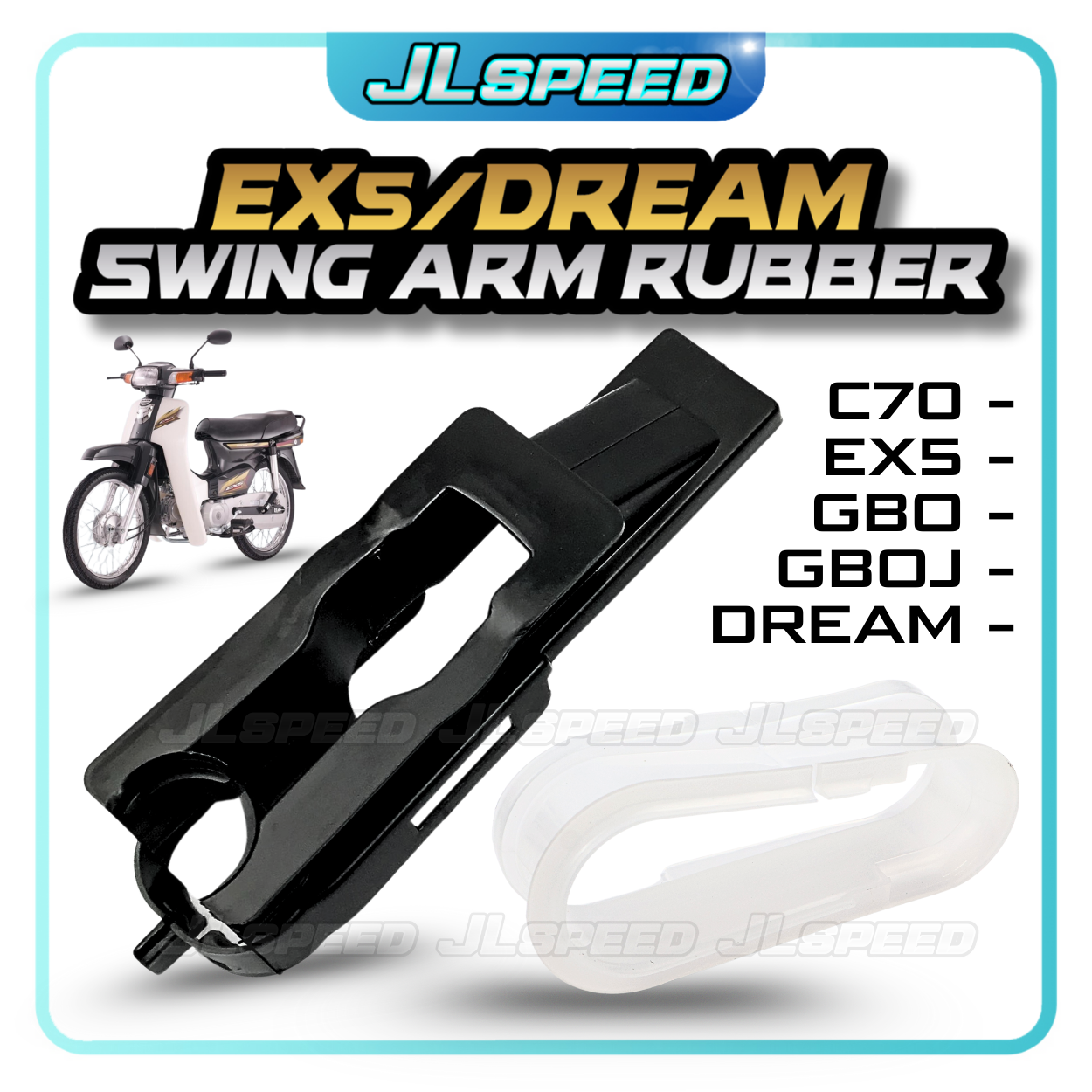 EX5 / EX5 DREAM Swing Arm Rubber Getah Seal Guard Arm Damper Getah ...