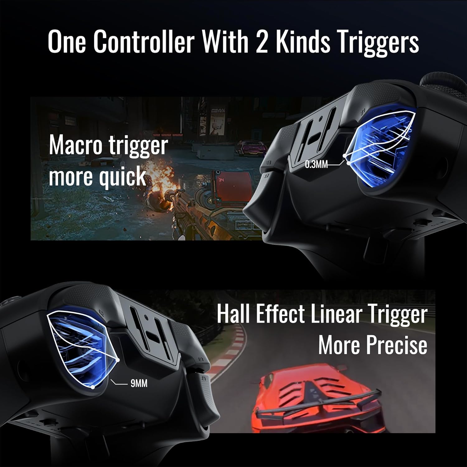 FLYDIGI Vader 4 Game Steam Controller Joystick PC Android Gamepad Game ...