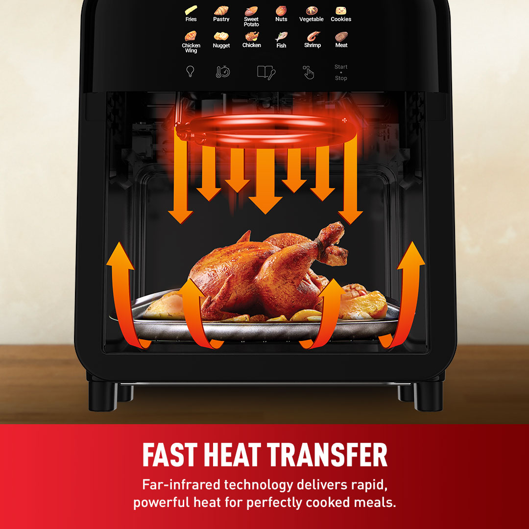 Tefal Easy Fry Far Infrared Vision Air Fryer (EY8218) | Shopee Malaysia