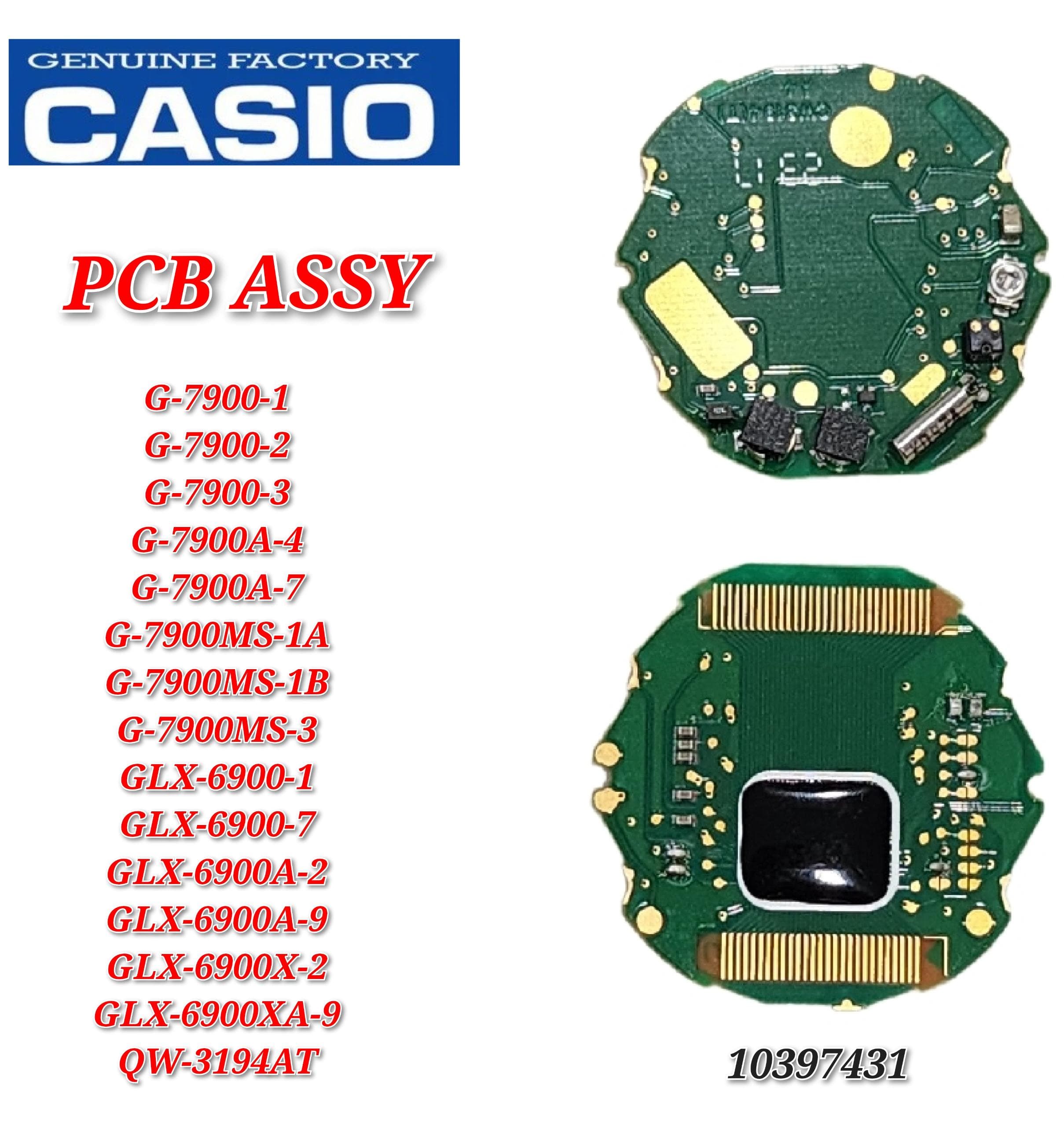 Casio G-Shock G-7900 / GLX-6900A / GLX-6900XA / GLX-6900 Replacement Parts - PCB ASSY | Shopee ...