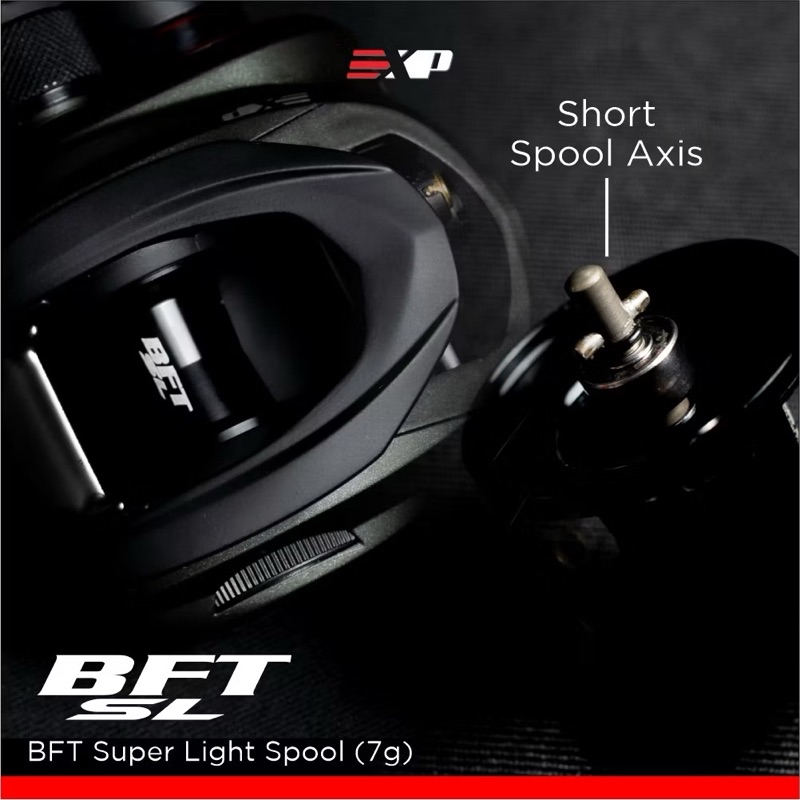EXP LEGGERA Carbon 81 LS+ Baitcast Fishing Reel BC Baitcasting BFS UL ...