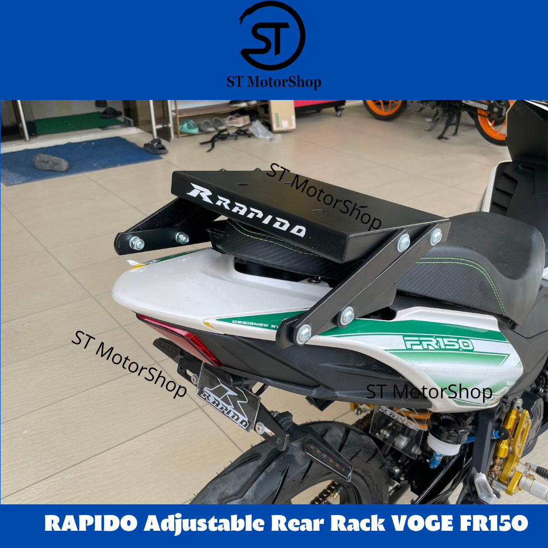 RAPIDO Heavy Duty Monorack Mono Rack J Adjustable Rear Rack Belakang ...