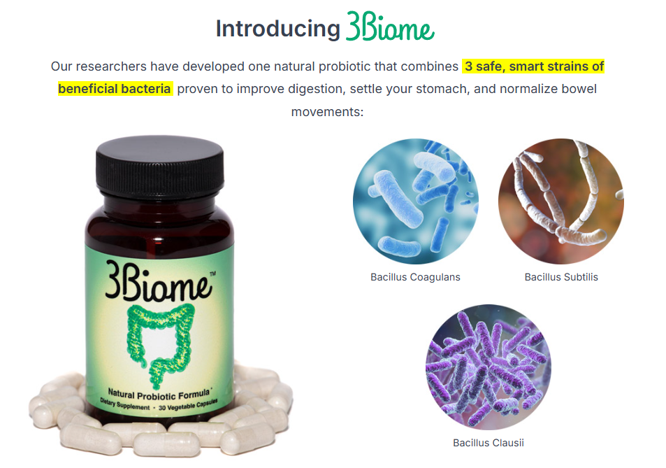 Nutreance 3Biome Natural Probiotic Formula | Shopee Malaysia