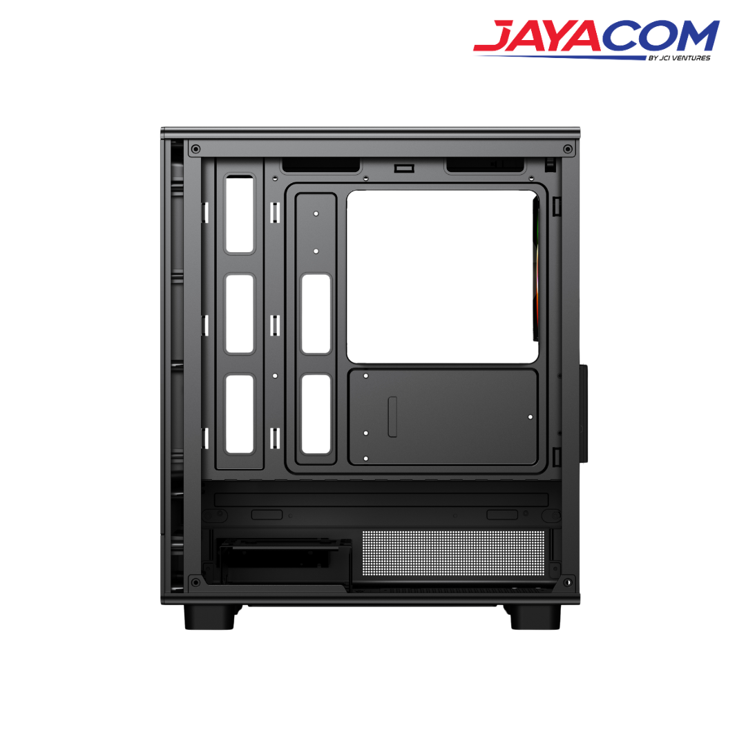 Invasion M-ATX M-2000 PC Casing Chassis – Black (Free 3x 120mm ARGB Fan ...