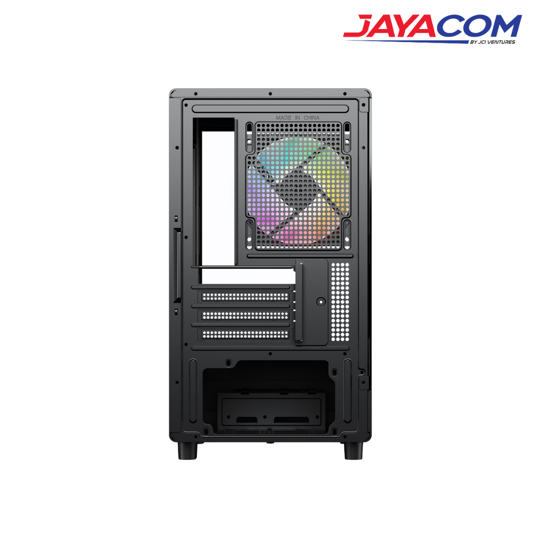 Invasion M-ATX M-2000 PC Casing Chassis – Black (Free 3x 120mm ARGB Fan ...