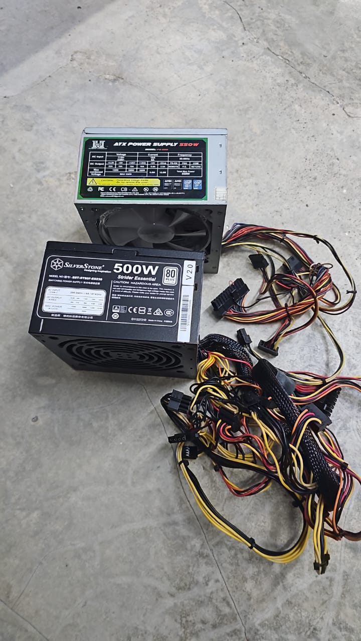 SilverStone 550W and Extra One unit / Faulty Power Supply Defect ...