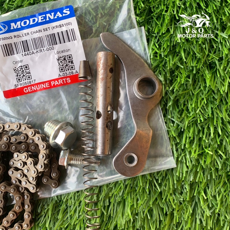 MODENAS KRISS 100 CT100 MR1 TIMING CHAIN RANTAI KECIL COMPLETE FULL SET ...
