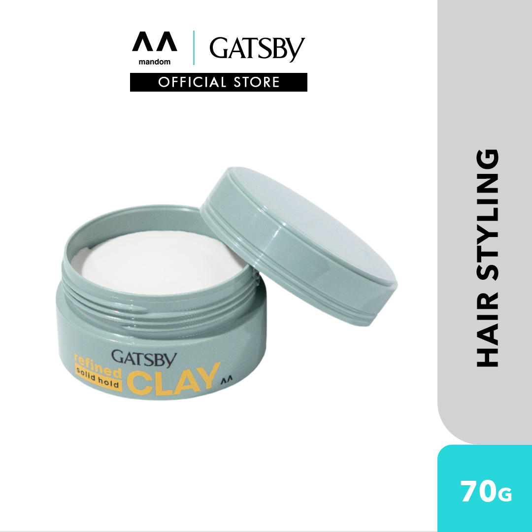 GATSBY Refined Clay Solid Hold 70G | Shopee Malaysia