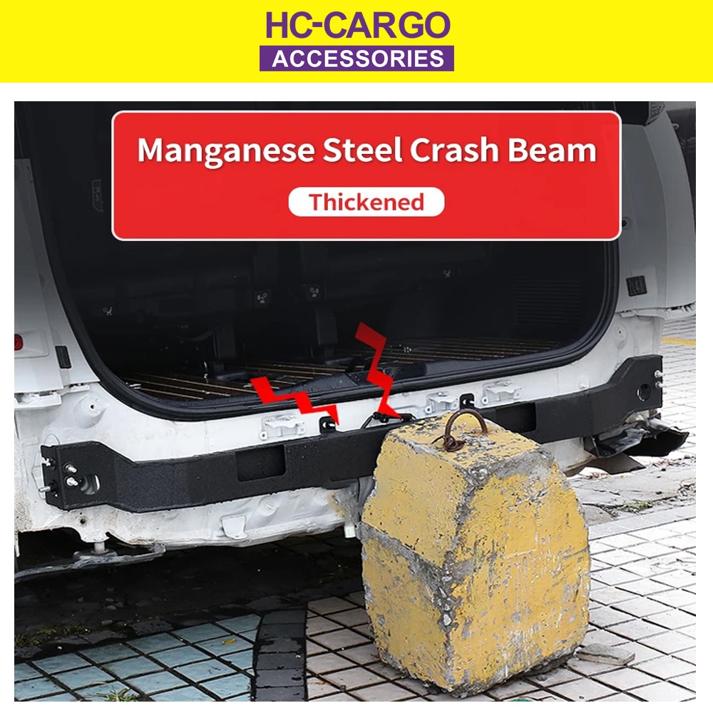 Toyota Alphard Vellfire AGH30 Anti-Collision Bar Rear Safety Bar Anti ...