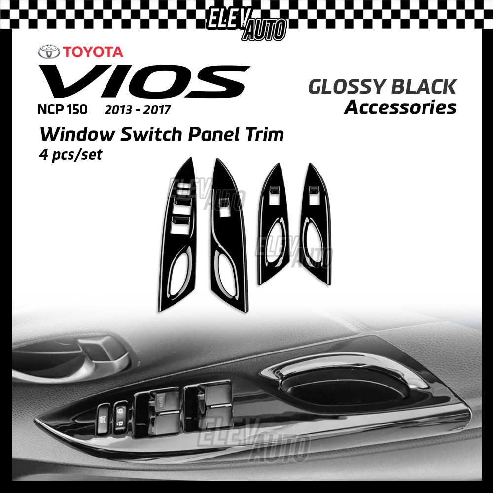 Toyota Vios NCP150 2013 - 2017 Glossy Black Interior Exterior ...