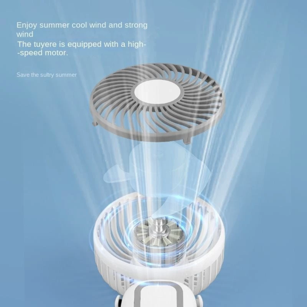 KIPAS SEJUK M11 High Speed Handheld Fan Turbine Handheld Violent Fan ...