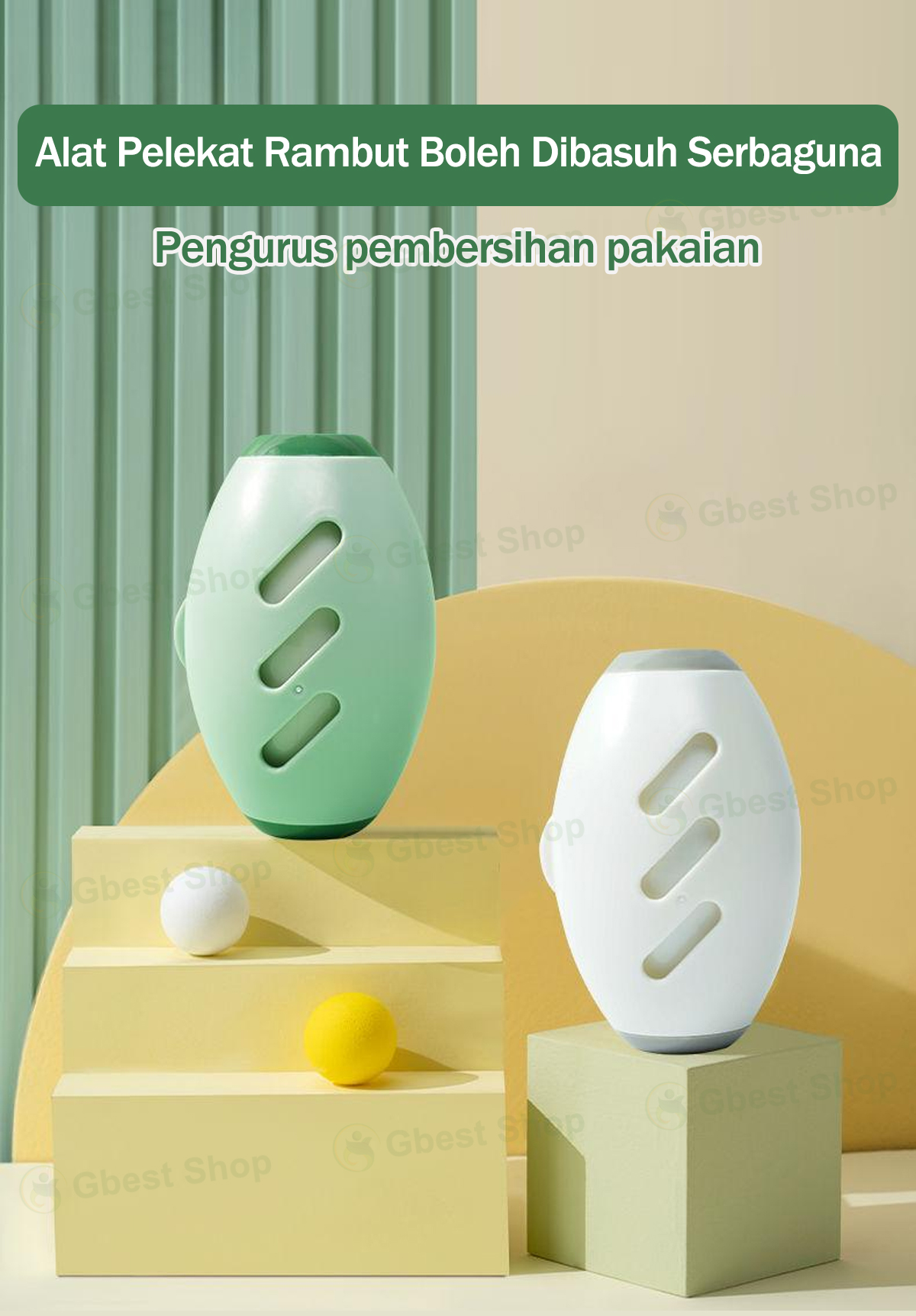 Lint Brush Stick Remover Washable duster Sticky Roller Ball Travel ...