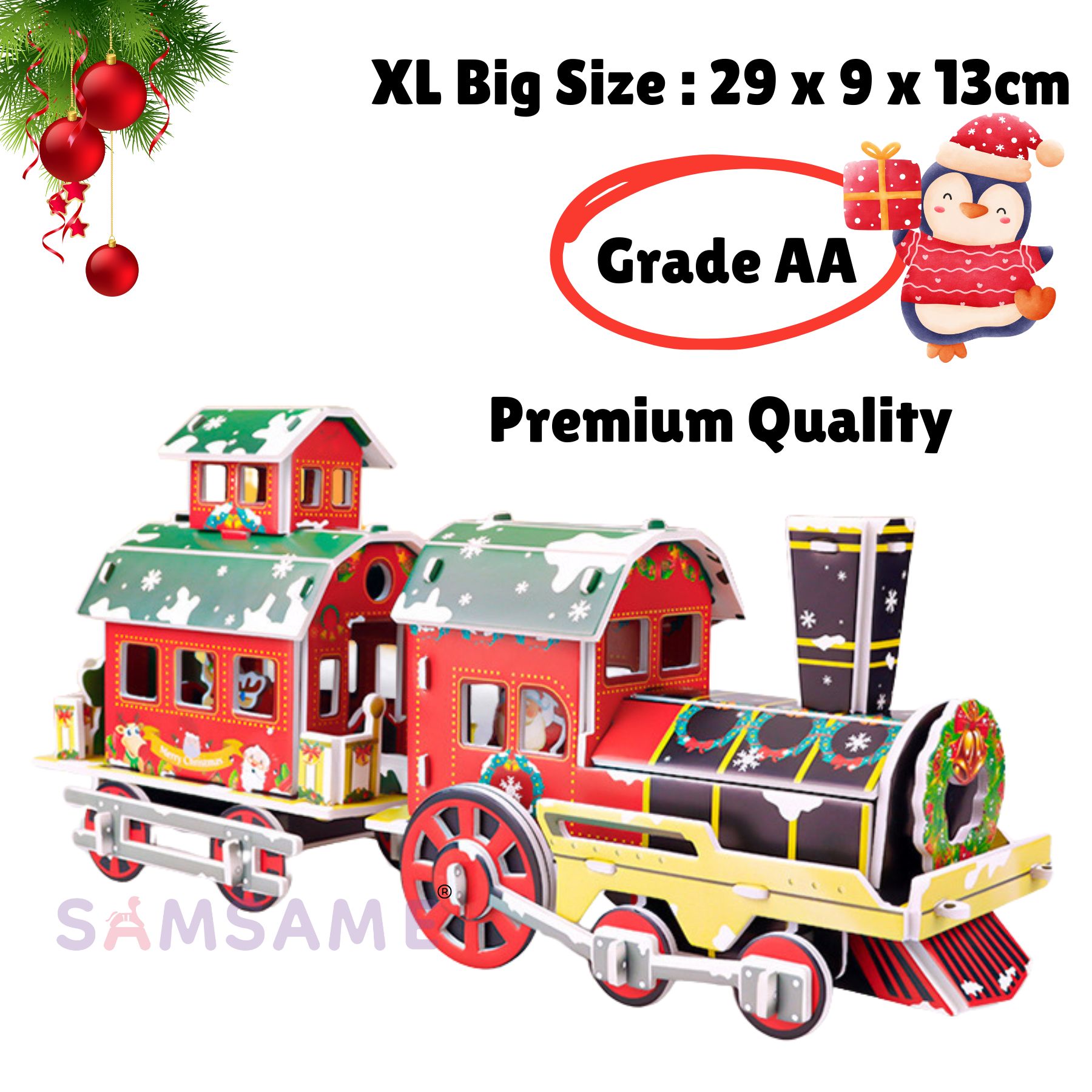 🔥EXTRA BIG SIZE 🔥3D 6D XL JUMBO Building Puzzle Kids DIY Art Craft Set ...