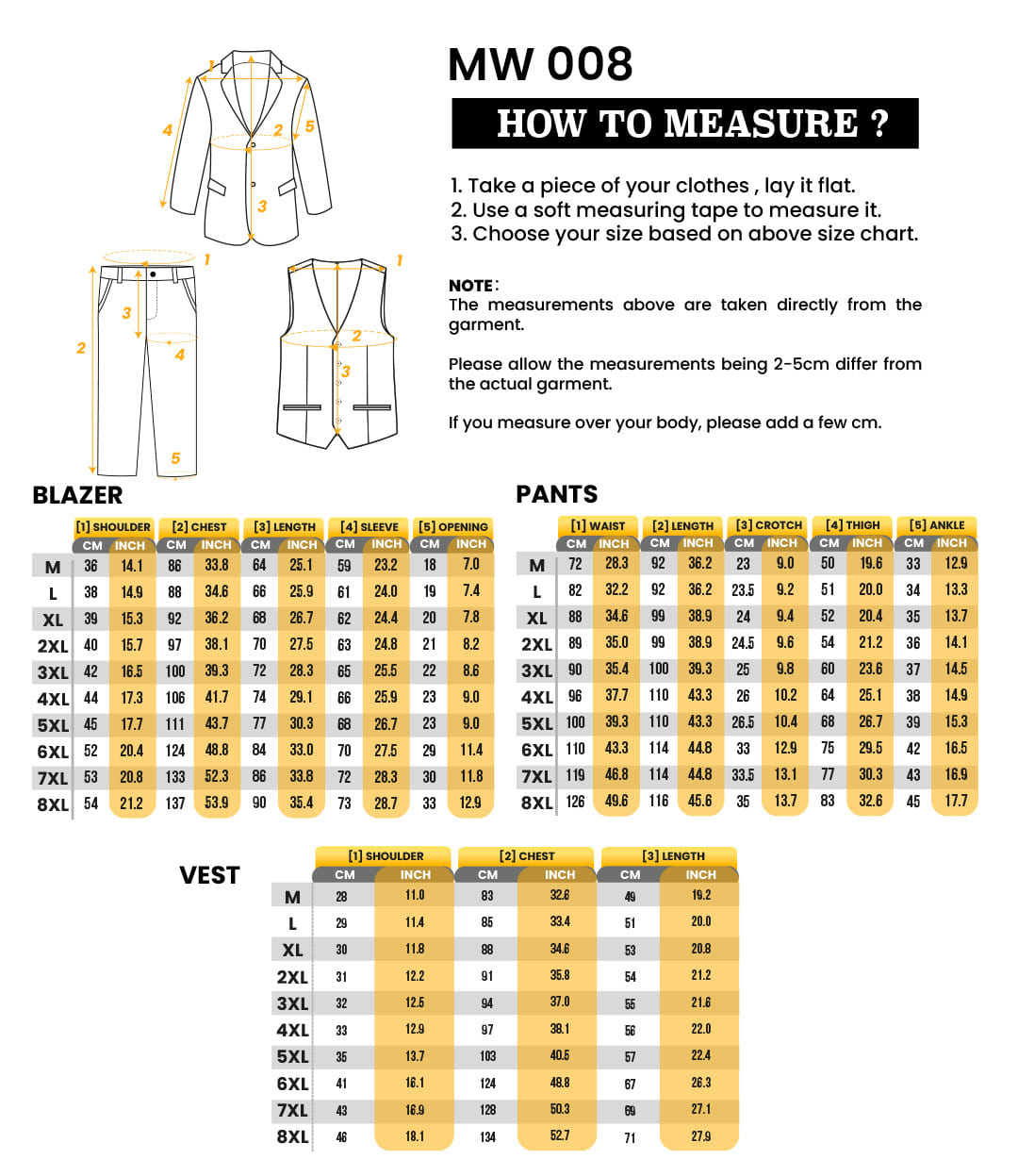 🇲🇾 DESINCE Men Blazer Set Formal Trousers Business Plus Size 5XL 6XL ...