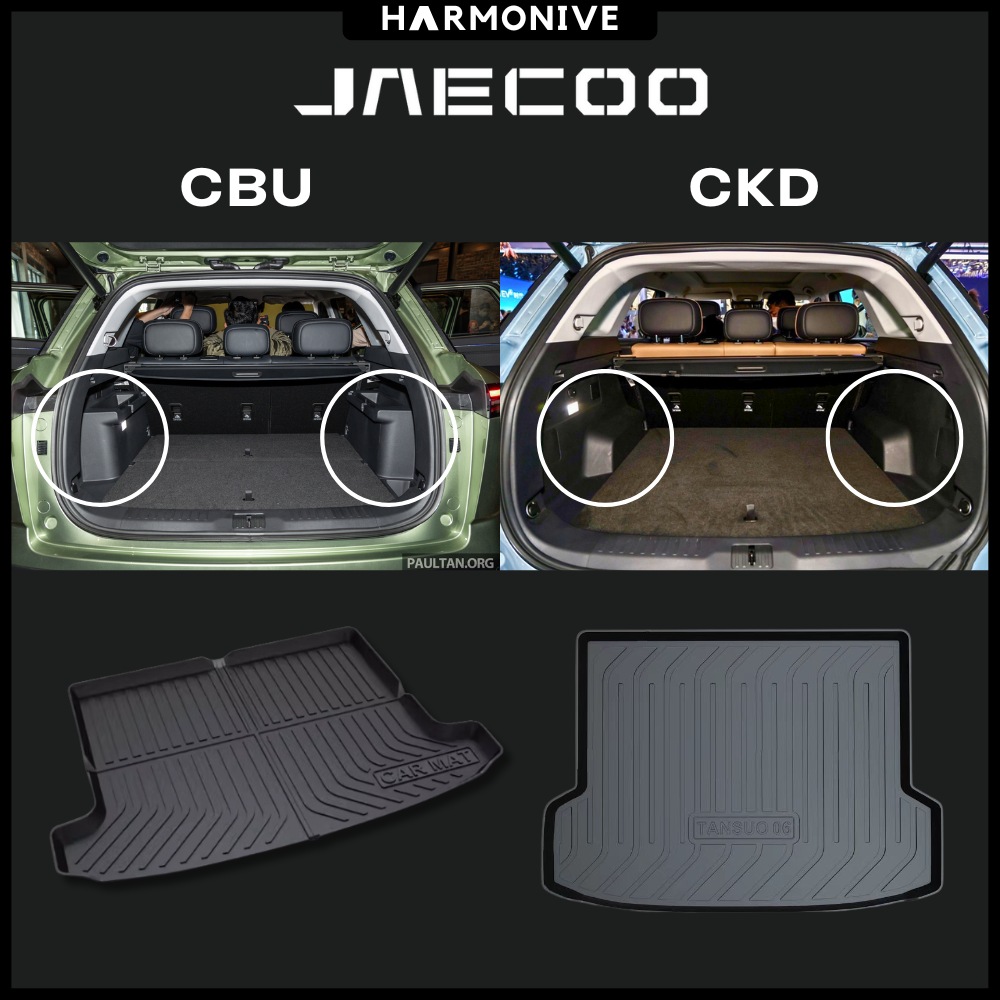 Harmonive Cargo Boot Tray JAECOO J7 CBU CKD (2024-Present) | Shopee ...