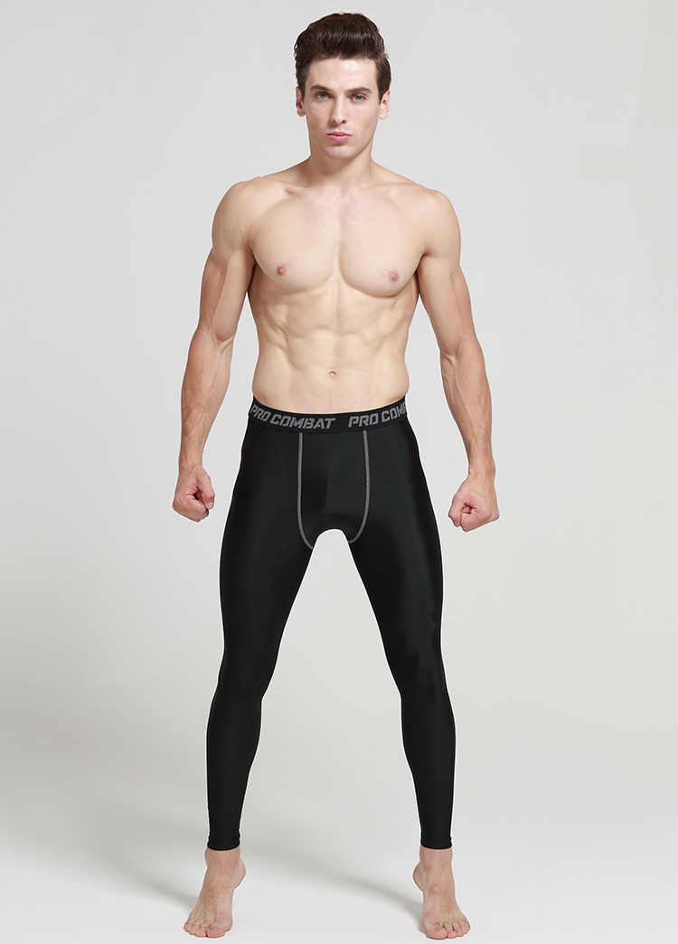 Pro Combat Tight Pant Man Sport Legging Men Compression Tight Gym Shirt ...