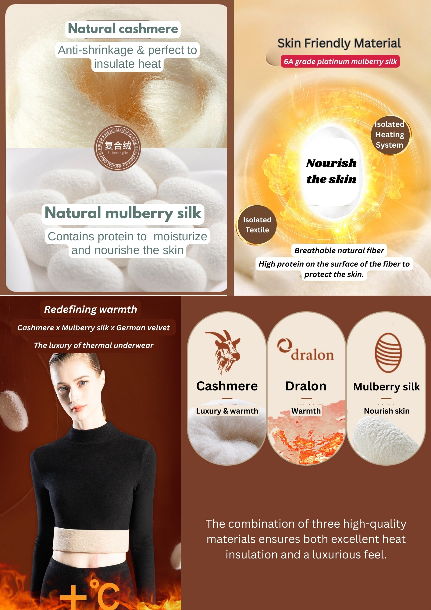 Winter Heattech Thermal Underwear Woman Long John Woman 保暖衣 Warm ...