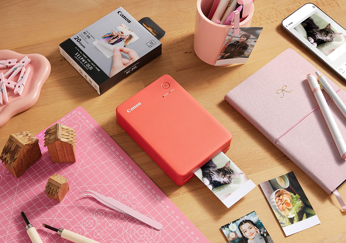 Canon Selphy Square & Card Size QX20 / QX-20 Compact Photo Printer ...