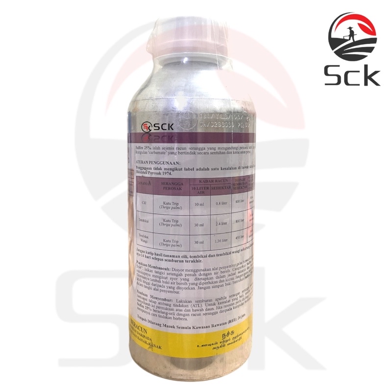 SULFEN 25% 1Liter/Racun Serangga Thrips/Furadan air/kenfudan air ...