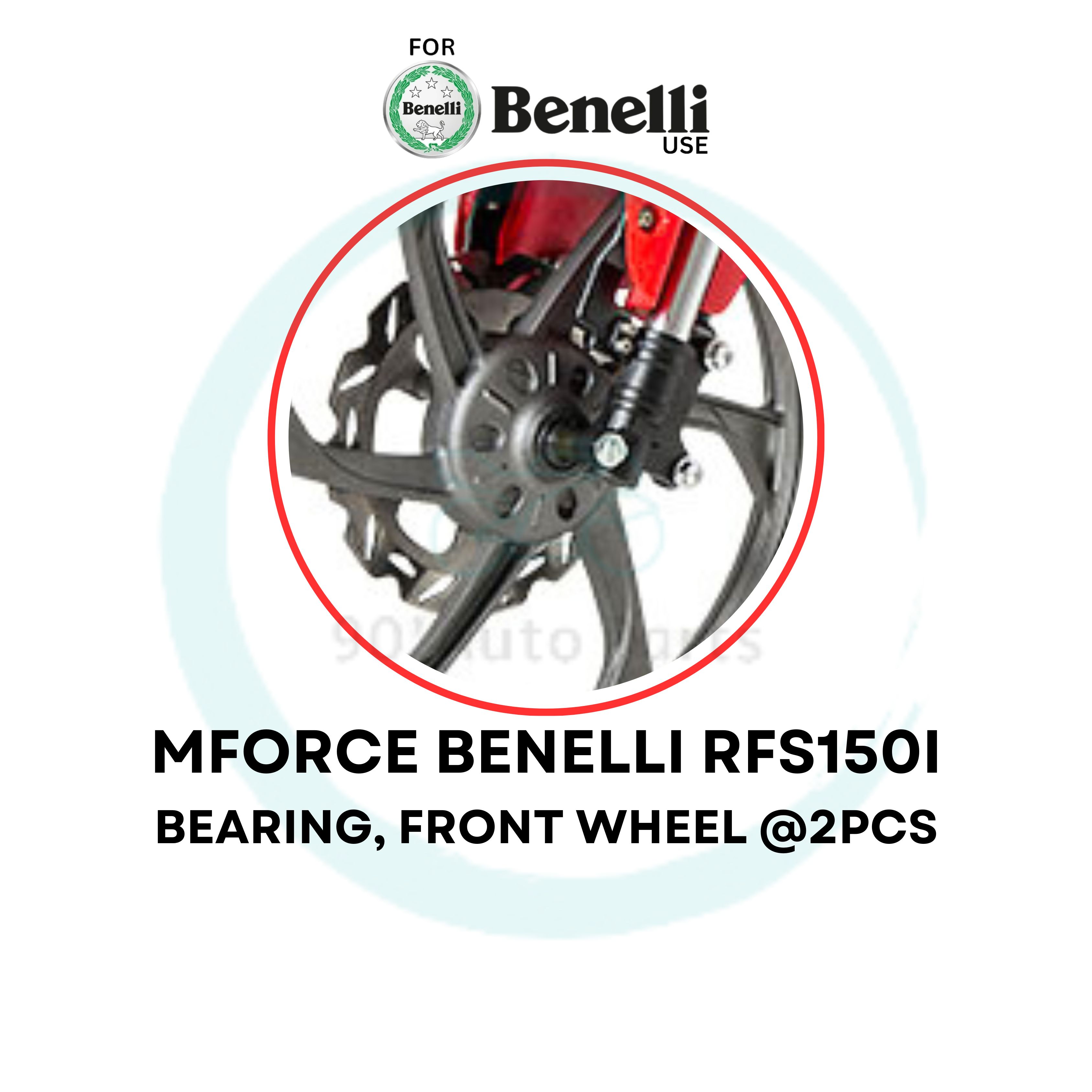 M FORCE BENELLI RFS150 I R18 I MFORCE BENELLI RFS150I R18I BEARING ...