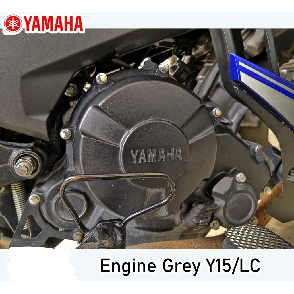 [ YAMAHA Y15/LC ENGINE GREY ] 2K Paint Y5045 CW Aikka Spray 370ml DIY ...