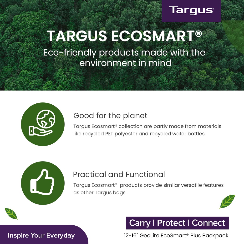 Targus 15.6” Mobile Tech Traveler EcoSmart Rolling Backpack - TBR040GL ...