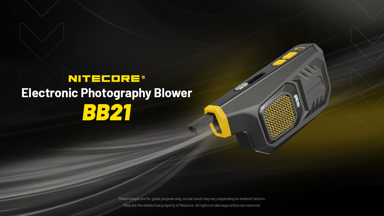 Nitecore BlowerBaby BB21 Electronic Photography Camera Blower Multi ...