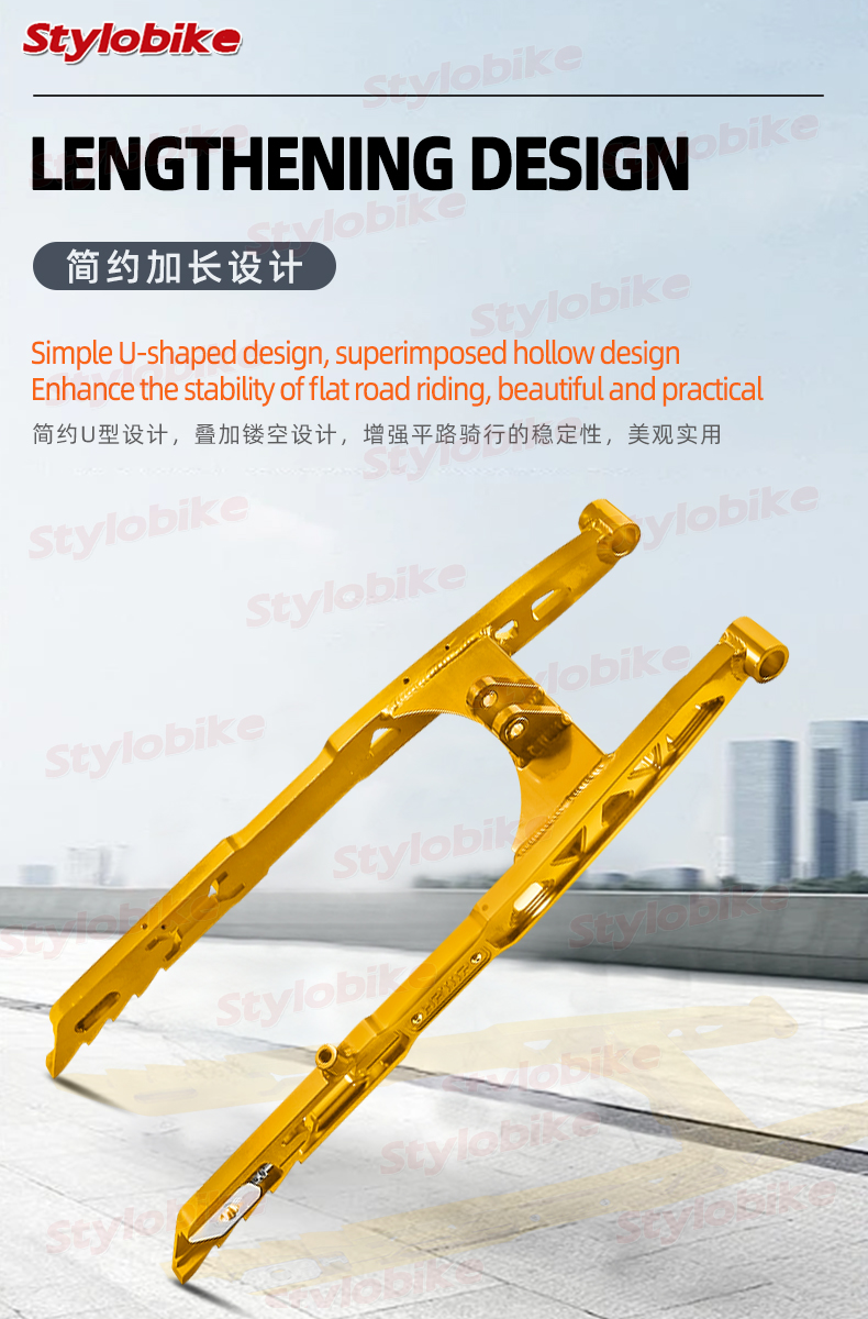 HPMP Swing Arm LC135 Y15ZR Y16ZR + 2 Inch Swing Arm CNC Alloy Panjang ...