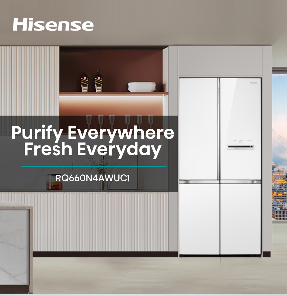 [FREE Installation] Hisense 610L 4 Door Inverter Fridge / All Zone ...