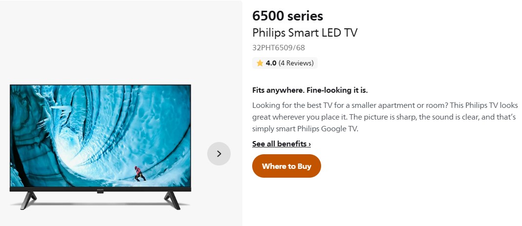 Philips 32" HD Ready Android Smart LED TV 32PHT6509/68 | Shopee Malaysia