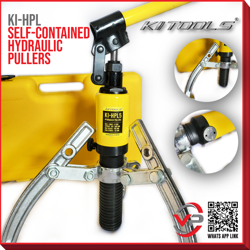 KI TOOLS SELF-CONTAINED HYDRAULIC PULLERS / HYDRAULIC TOOLS (MODEL : KI ...