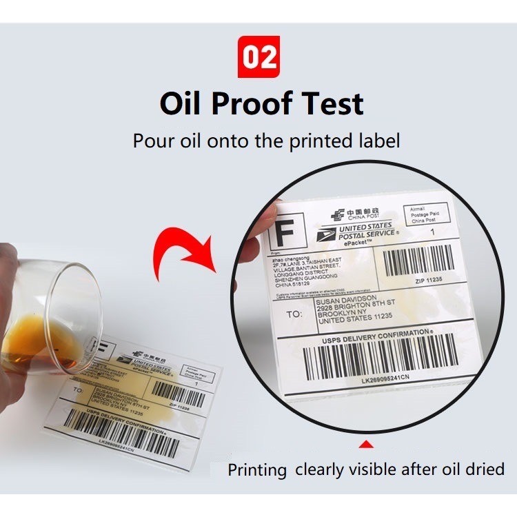 [500PCS] A6 Thermal Label Sticker for Shopee Lazada Air Waybill ...