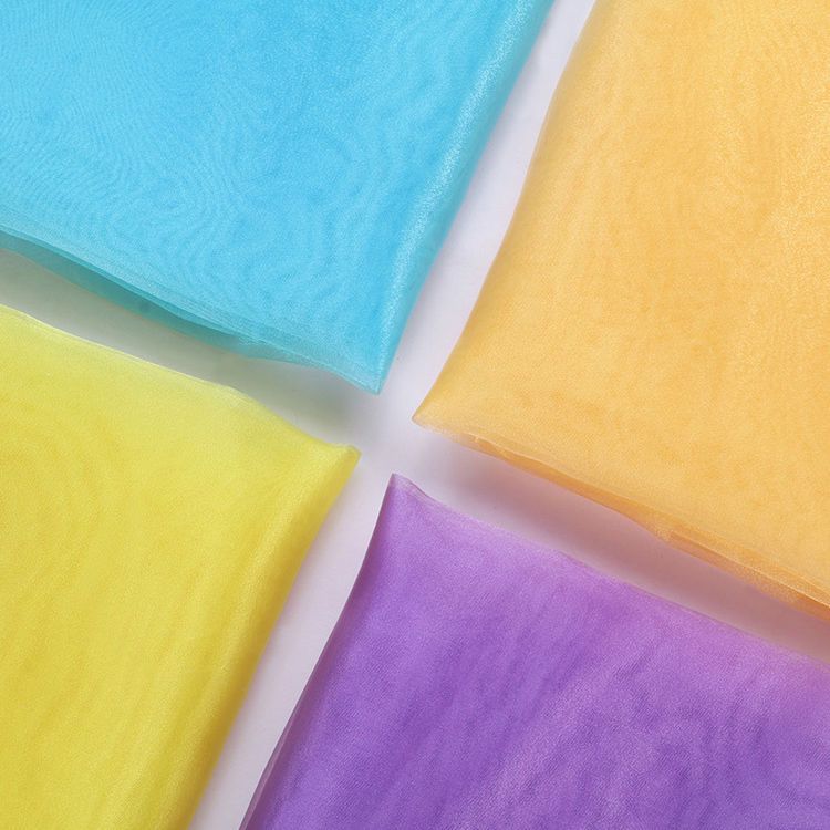 Crystal Organdy Fabric Width 58" / Kain Organdy Bidang 58" (Price For 0 ...