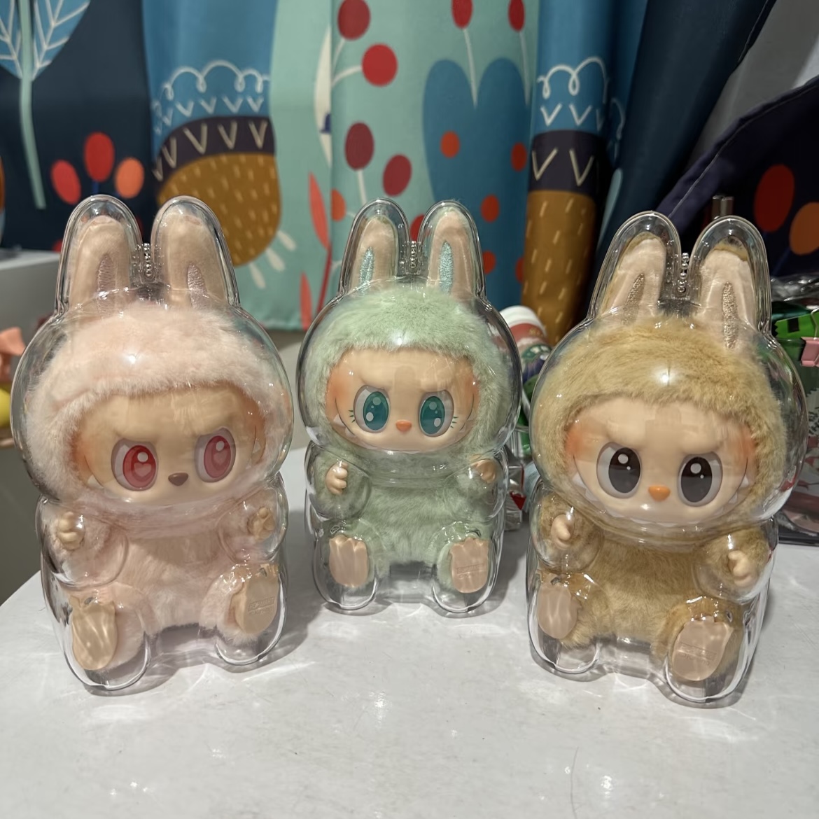 Labubu cover protective case protector transparent casing 拉布布保护壳 防尘 保护套 ...