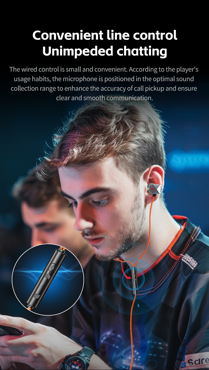 Plextone M416 Gaming Type-C Adapter Earphone with Microphone and Volume ...