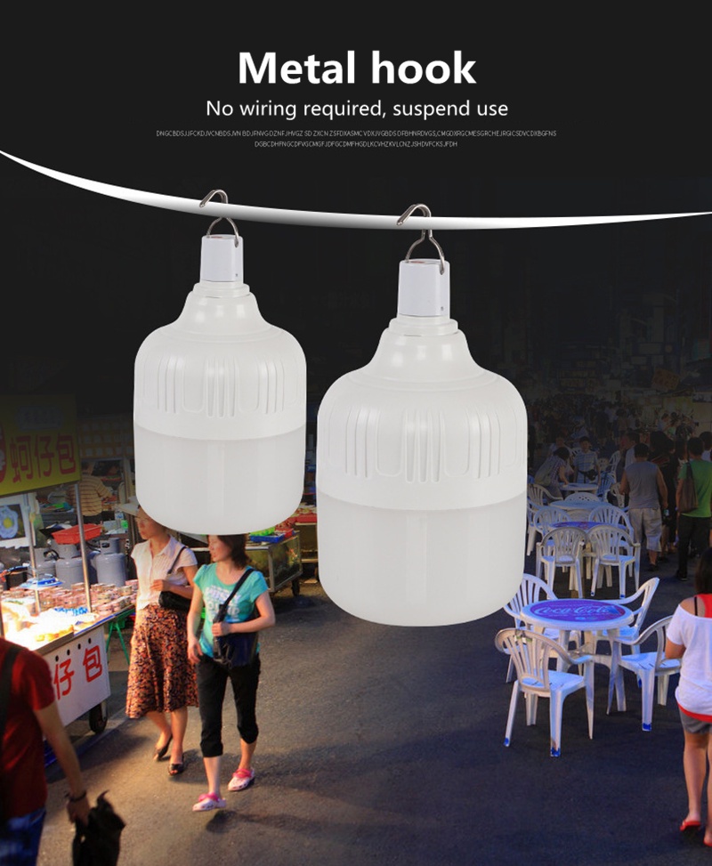 USB Charging Light Bulb Portable Camping Emergency Lighting Household ...