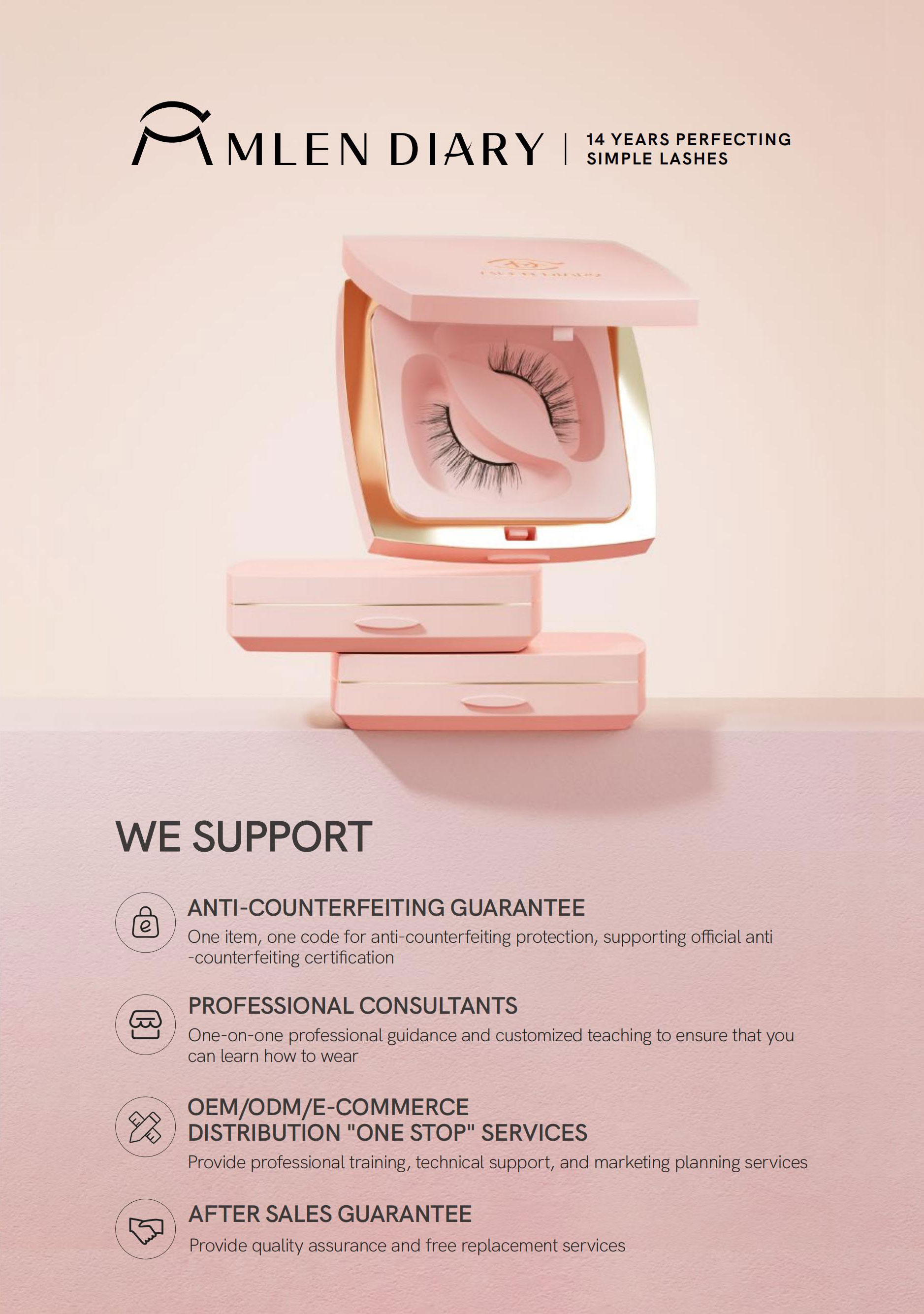 MLEN DIARY soft magnetic eyelashes do not require glue 3D 6D eyelashes ...
