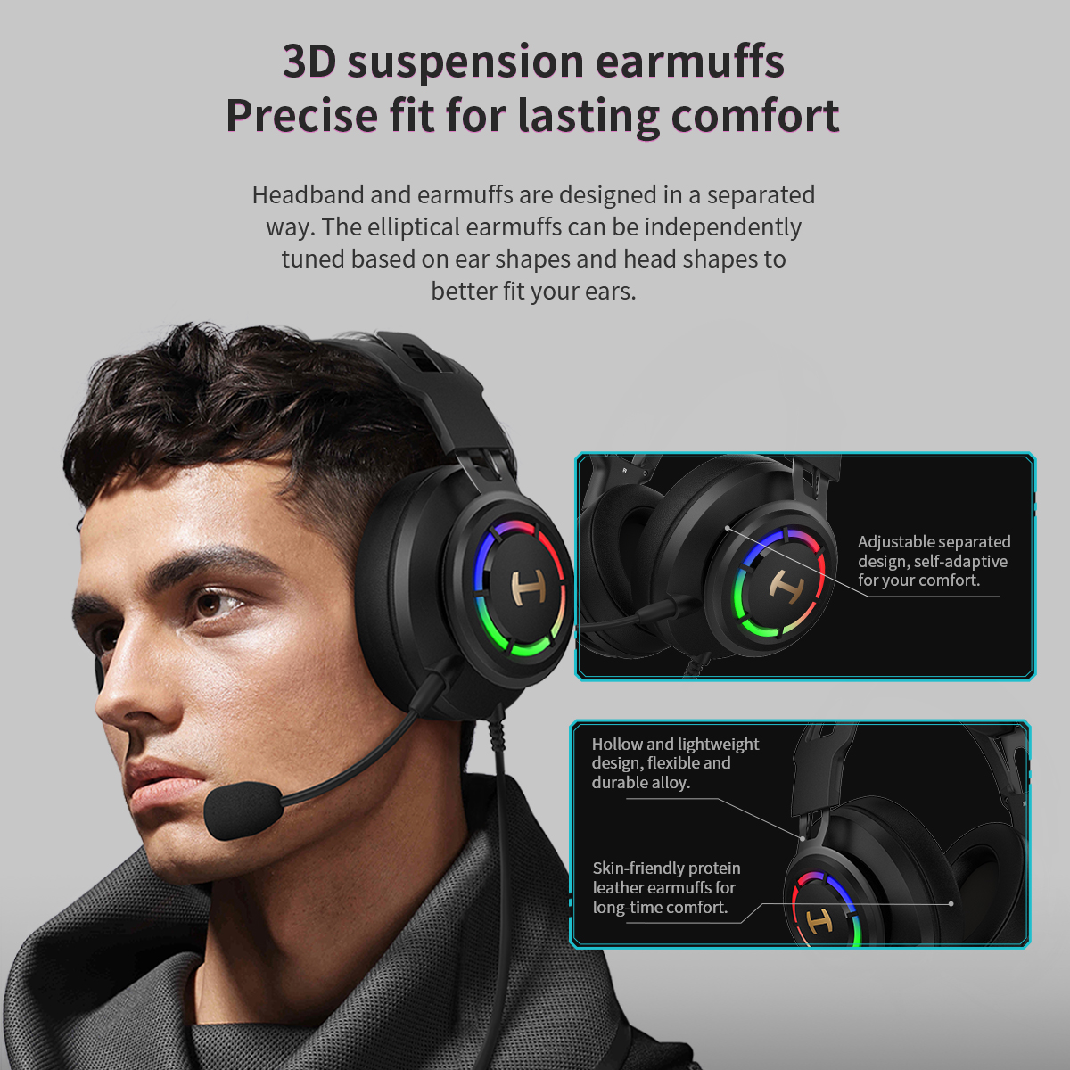 Edifier Hecate G35 7.1 Surround Gaming Headset - Hi-Res Audio | RGB ...