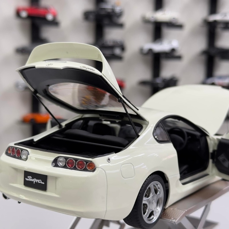 LCD Model 1:18 Diecast Toyota Supra MK4 Vehicle Model Car Collection ...