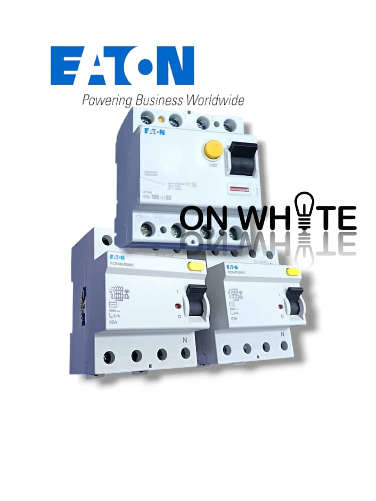 EATON ELCB / RCCB 4POLE 3PHASE ( 40A / 63A / 100A ) 100mA / 300mA ...
