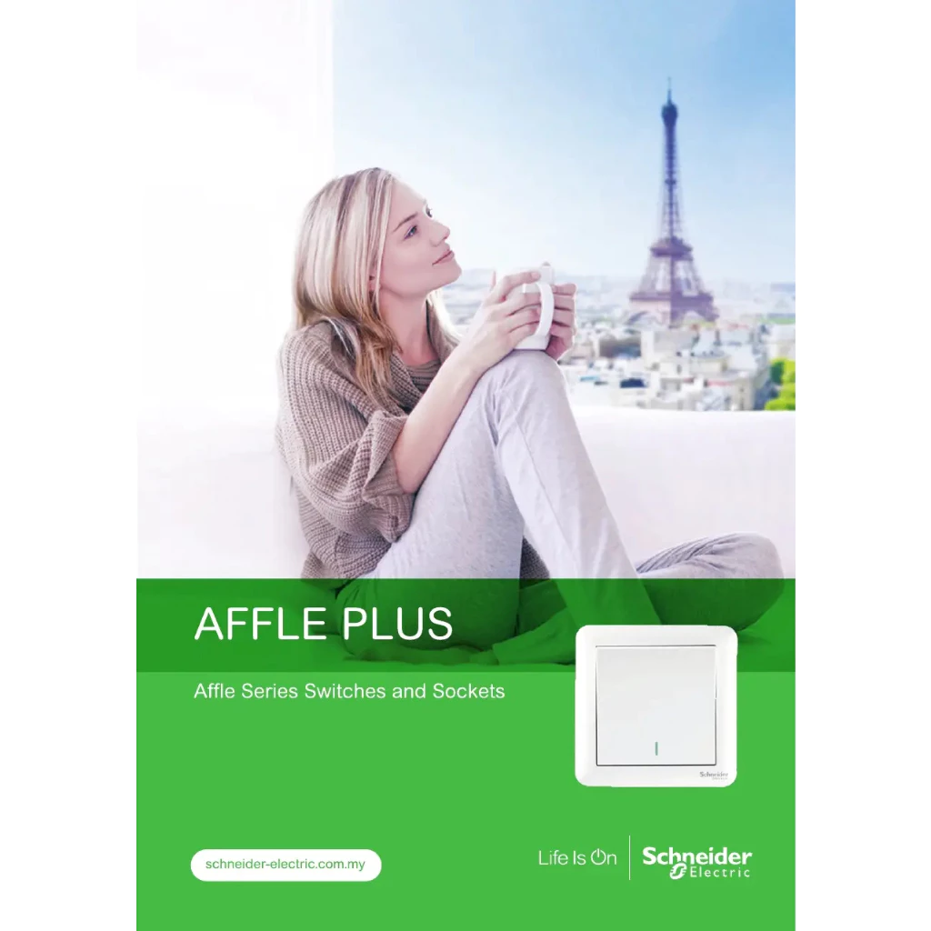 Schneider Electric Affle Plus Series Switches With Fluorescent Locator [SIRIM] | Shopee Malaysia