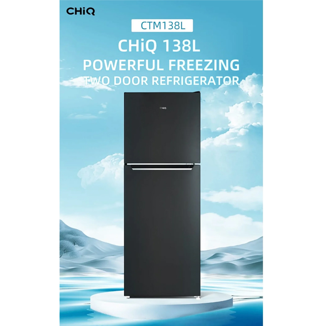 CHiQ 166L Refrigerator 2 Door/Peti Ais 2 Pintu (CTM138L) Peti Sejuk ...