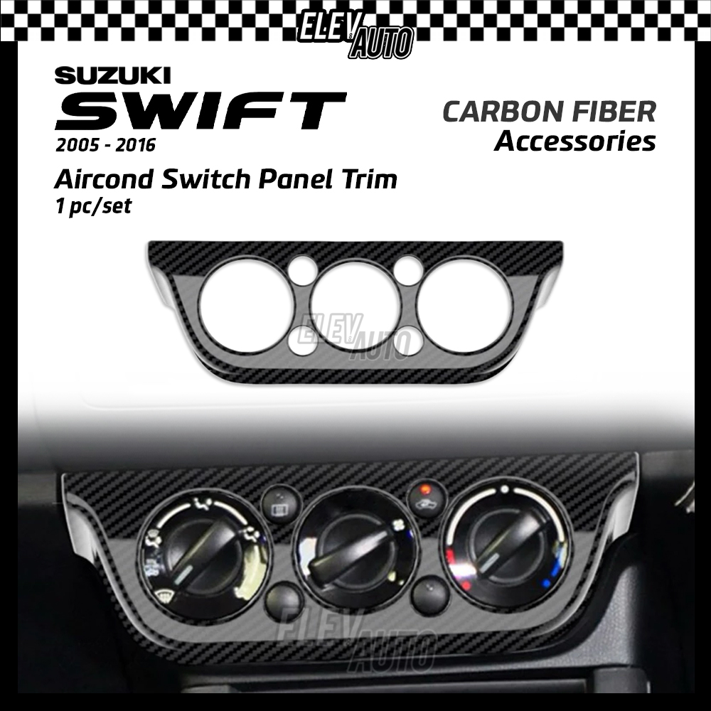 Suzuki Swift 2005 - 2016 Carbon Fiber Interior Exterior Accessories ...