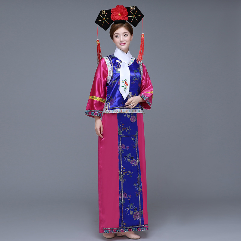 MYLITTLELASS Adult Woman GeGe Costume Chinese Imperial Qing Dynasty ...