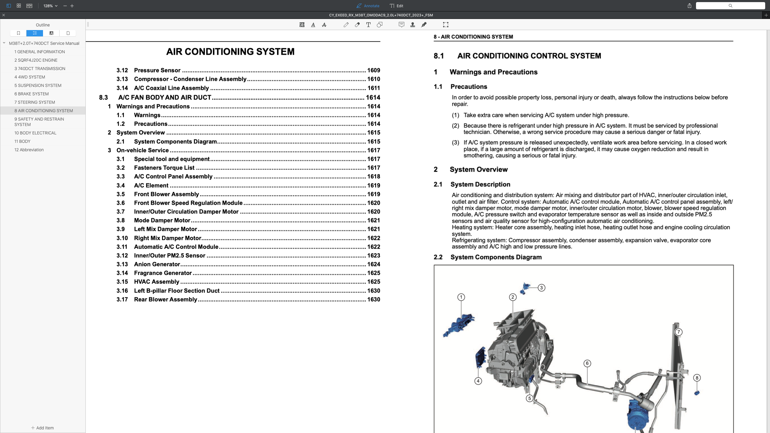 JAECOO OMODA C9 (2023+) SERVICE WORKSHOP MANUAL | Shopee Malaysia