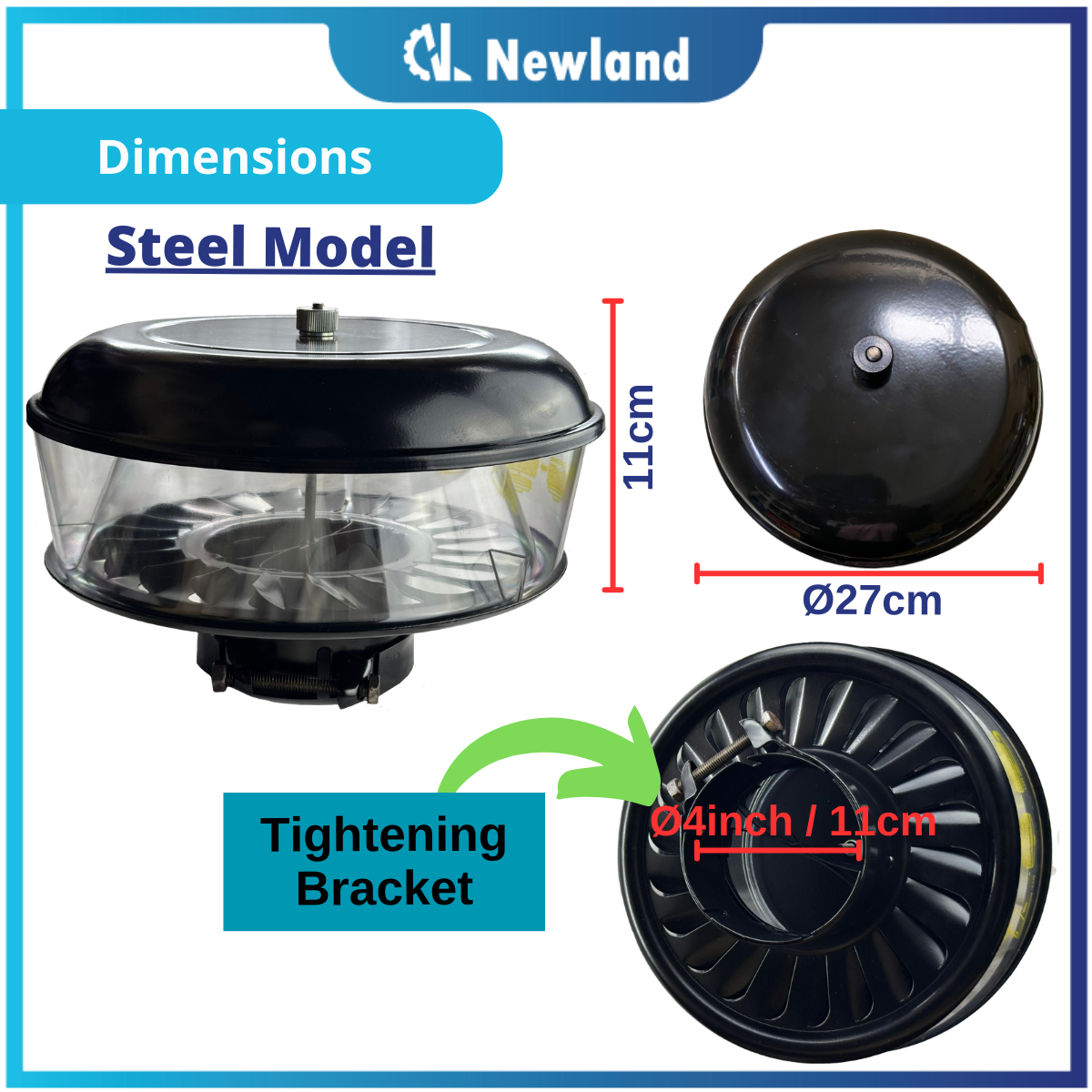 Air Pre Cleaner Pre-Assembly / Mushroom Air Cleaner / Kepala Air ...