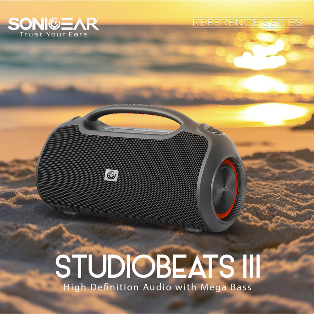 SonicGear StudioBeats III Bluetooth Portable Speaker | Shopee Malaysia